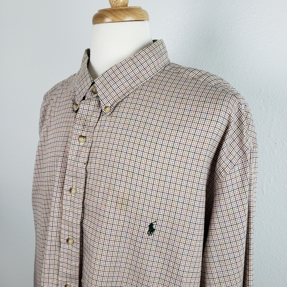 Ralph Lauren | Shirts | Ralph Lauren 4xb Plaid Button Down Shirt | Poshmark